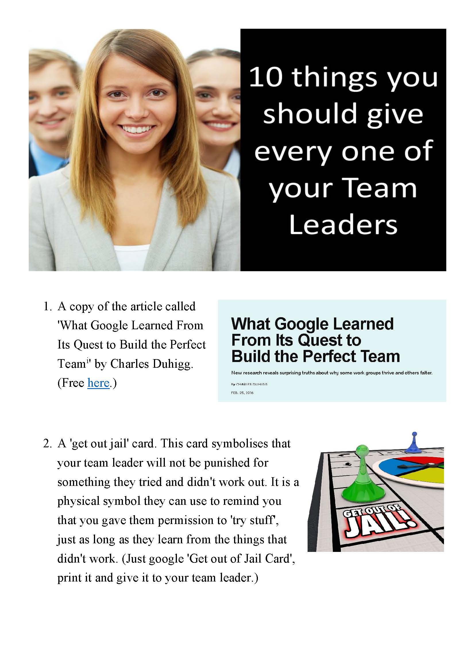 Team Leadership – Impact Facilitation